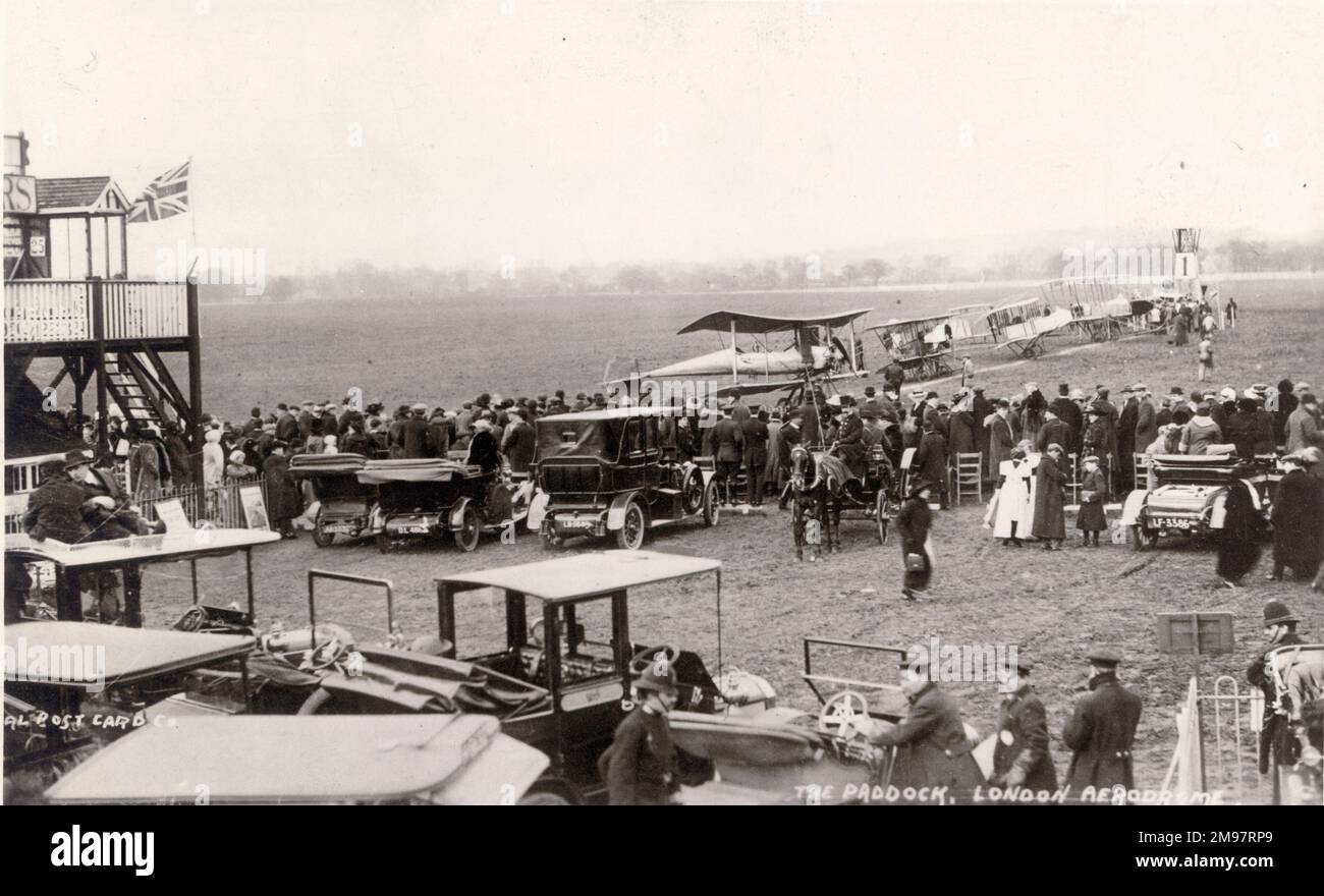 The Paddock at Hendon Stock Photo - Alamy
