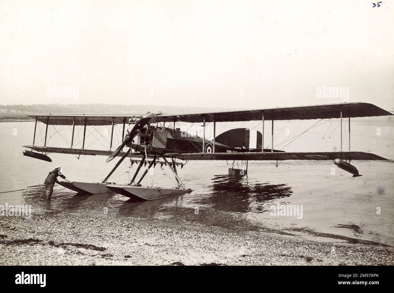 Short Type 184 Seaplane, N1084 Stock Photo - Alamy