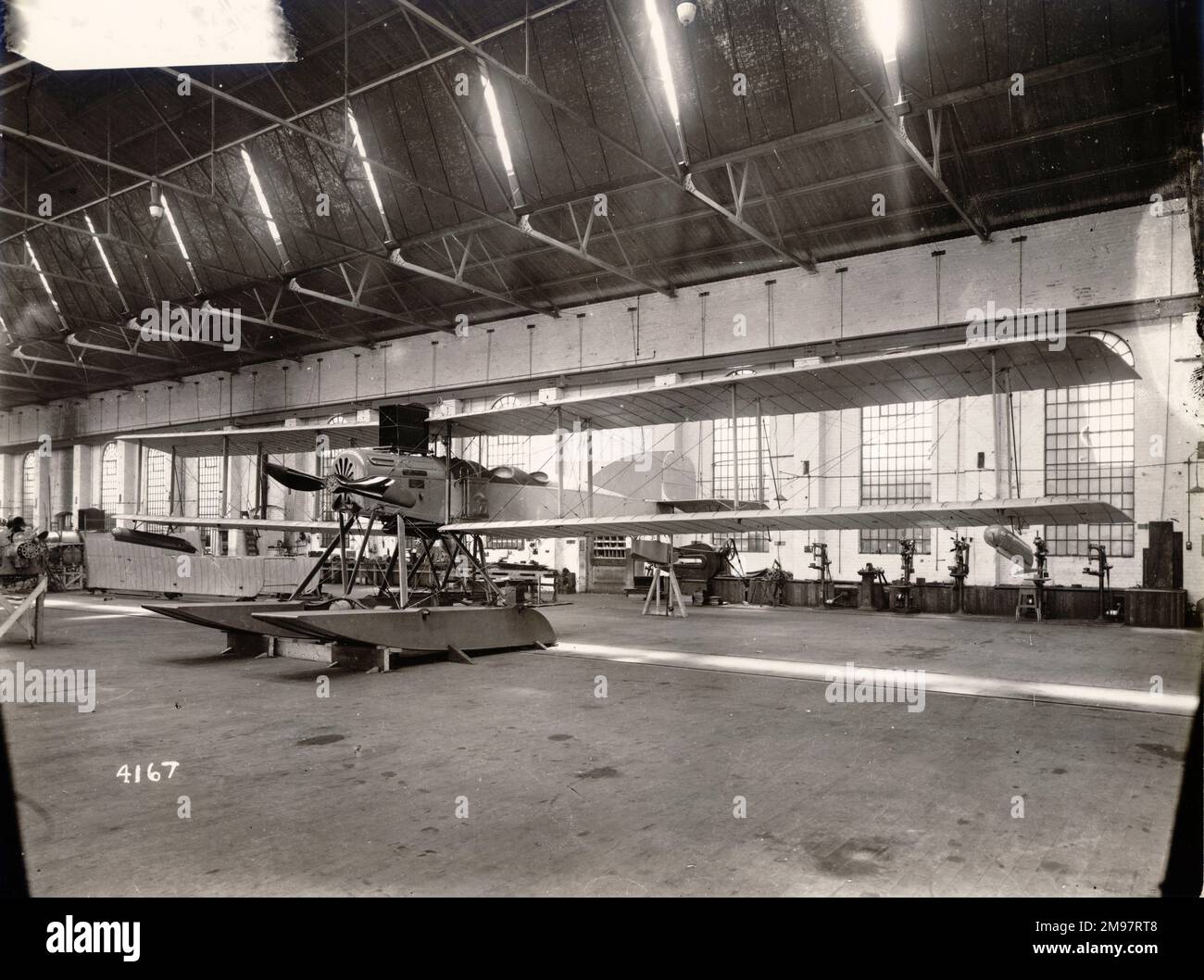 Short Type 184 Seaplane Stock Photo - Alamy