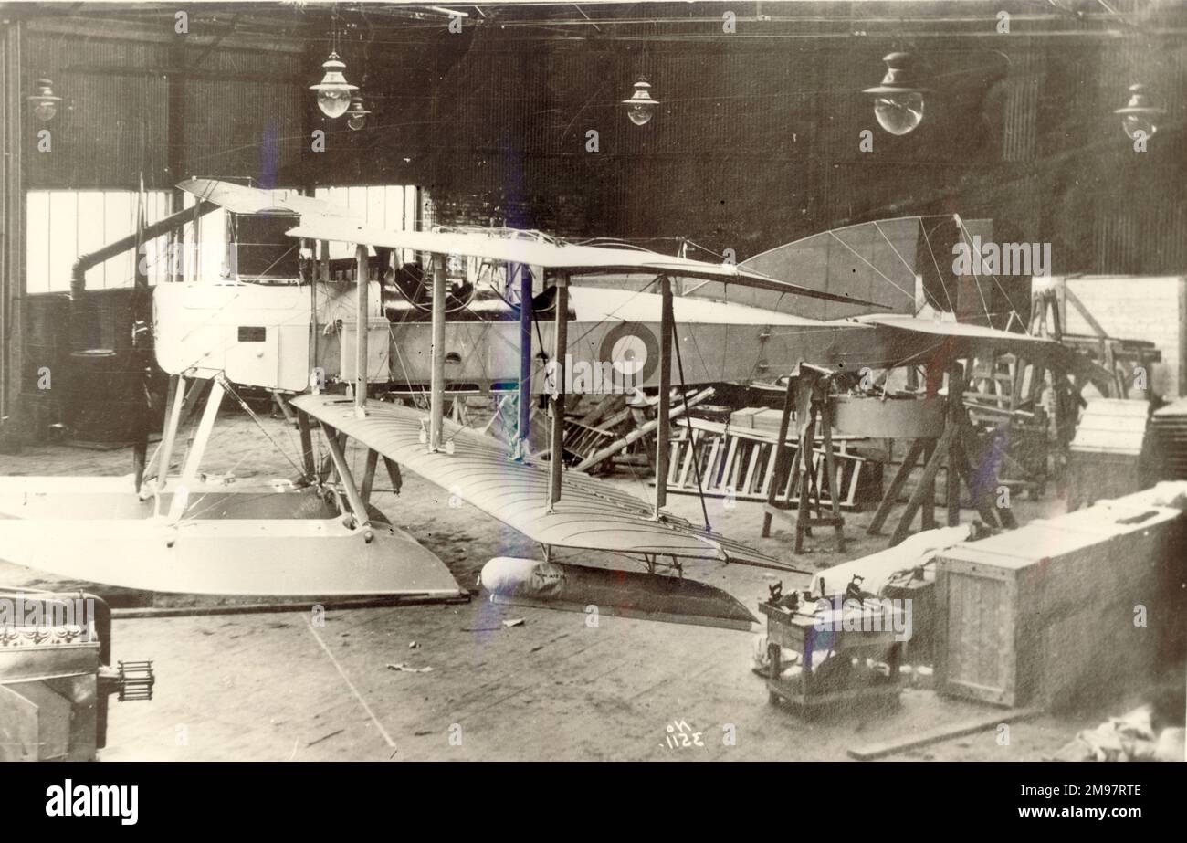 Short Type 184 Seaplane Stock Photo - Alamy