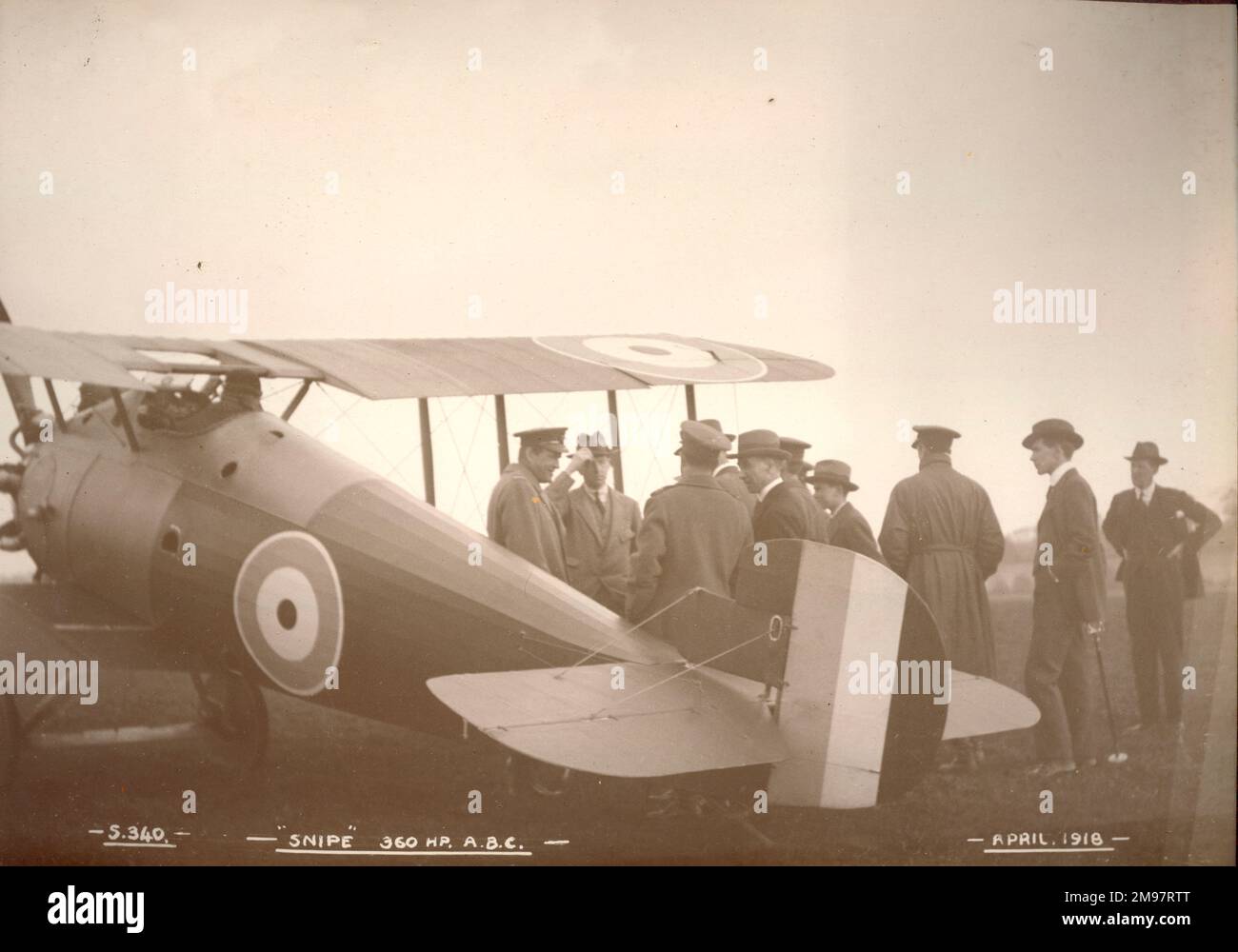 Sopwith Snipe, April 1918 Stock Photo - Alamy