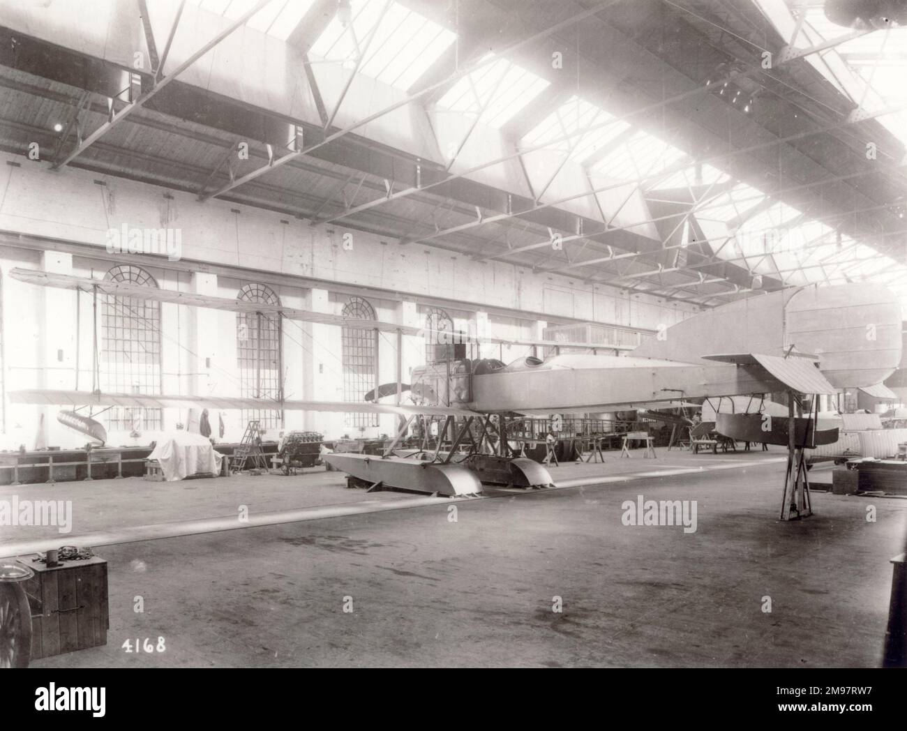 Short Type 184 Seaplane Stock Photo - Alamy