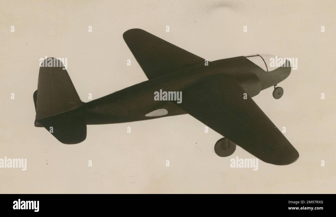 Westland jet fighter-bomber design by W.E.W. Petter, c.1944 Stock Photo ...