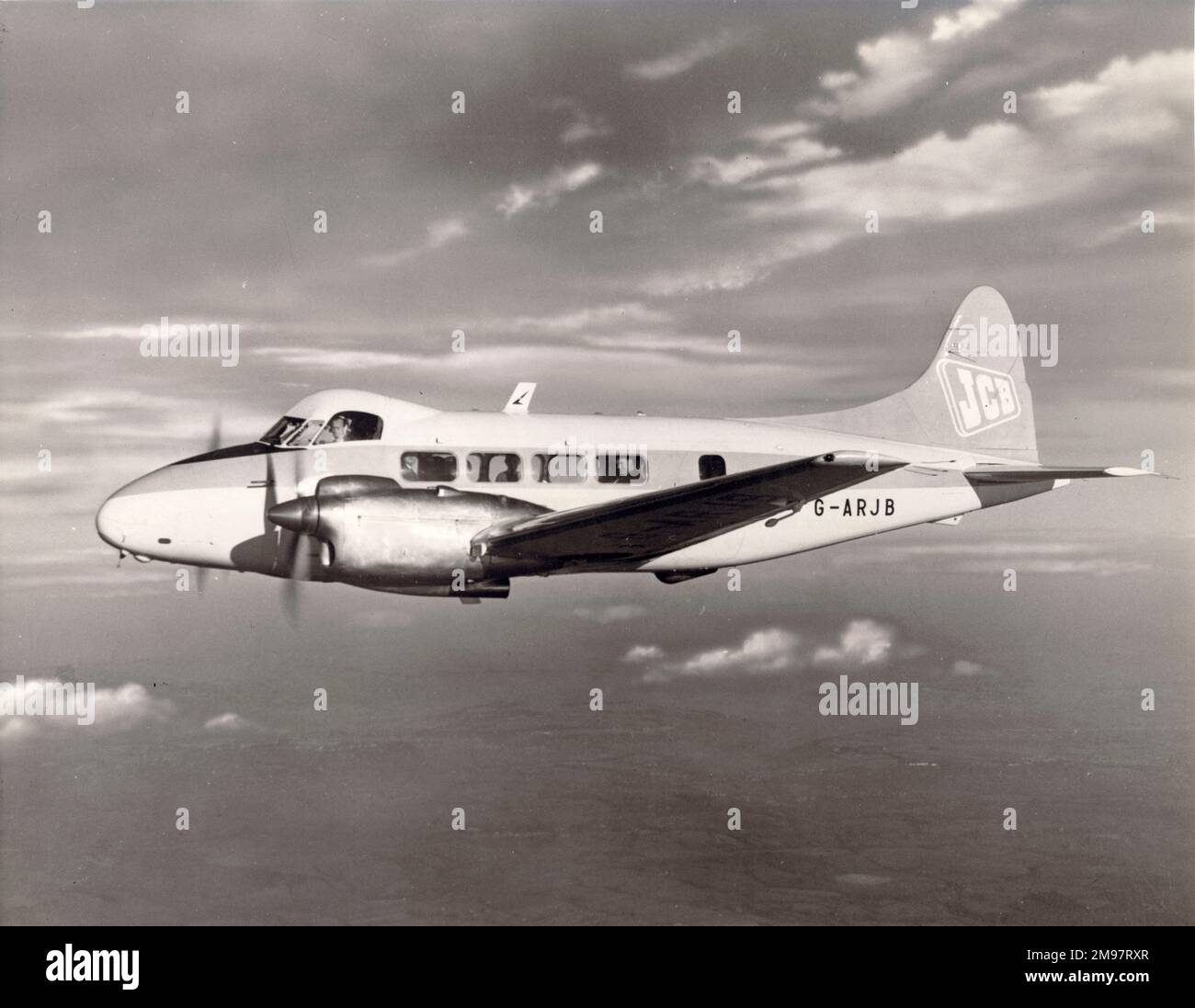 de Havilland DH104 Dove 8, G-ARJB Exporter, of JCB was delivered at ...