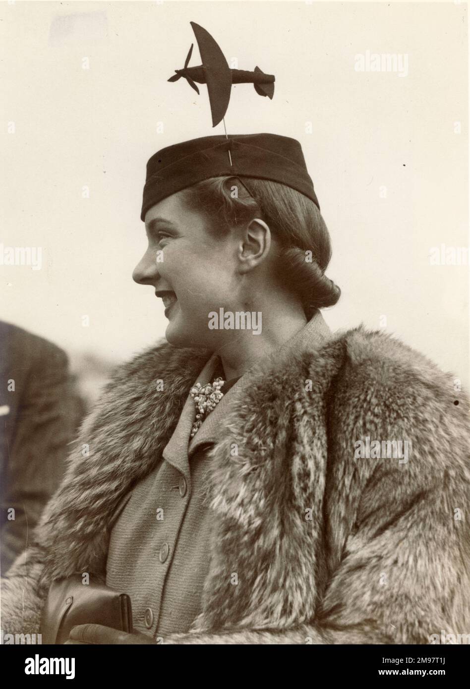 Miss Constance Babington Smith (1912-2000) at the 1938 Royal ...