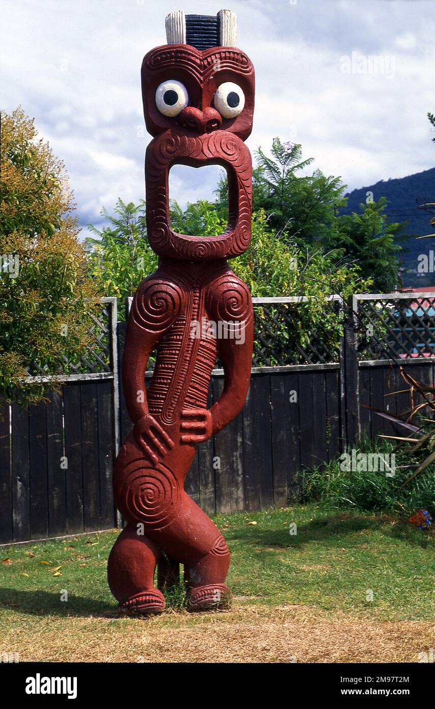 Rotorua new zealand maori 2005 hi-res stock photography and images - Alamy