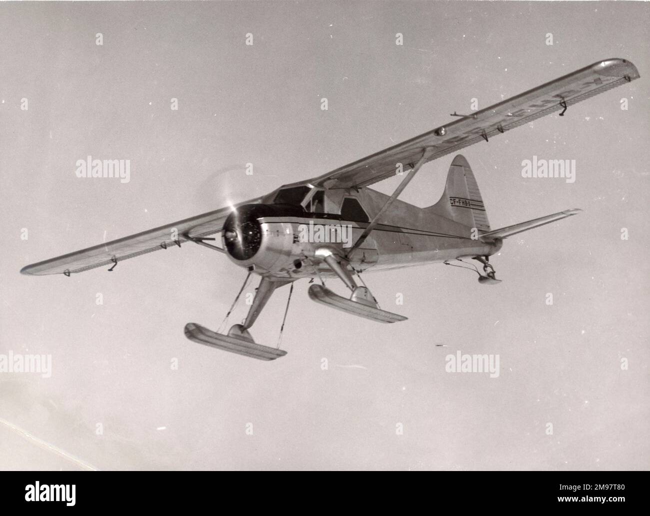 The first prototype de Havilland Canada DHC2 Beaver, CF-FHB-X, fitted ...