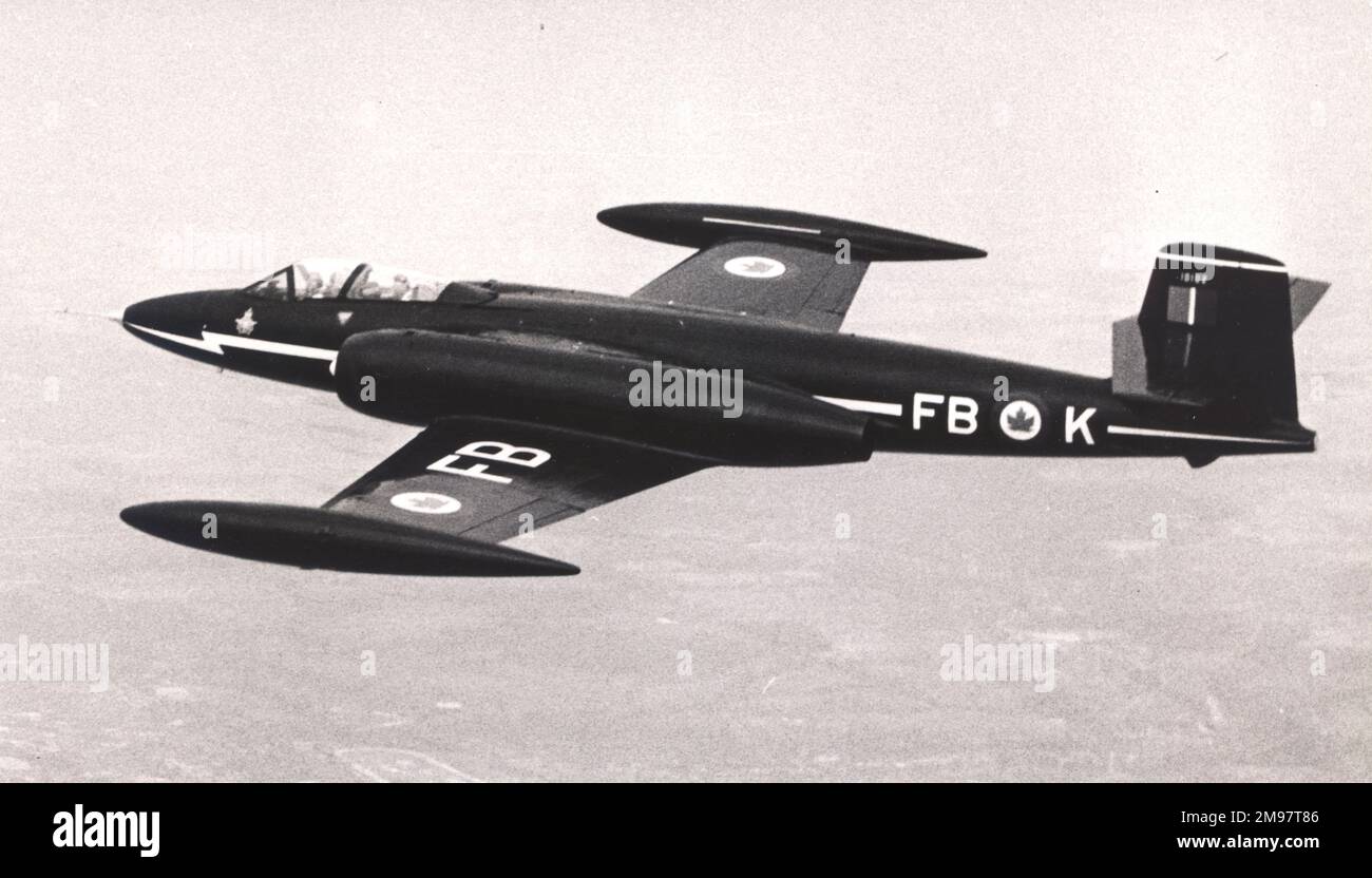 The second and final Avro Canada CF100 Canuck Mk1, 18102 Stock Photo ...