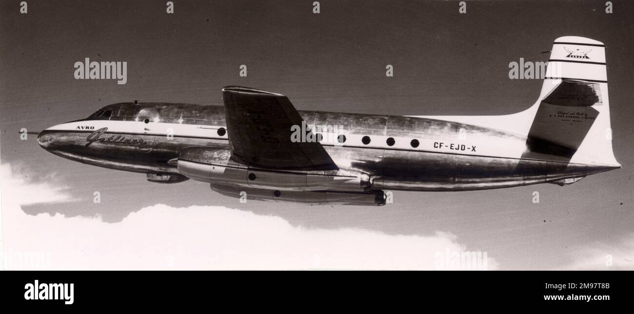 The sole Avro Canada C102 Jetliner, CF-EJD-X Stock Photo - Alamy