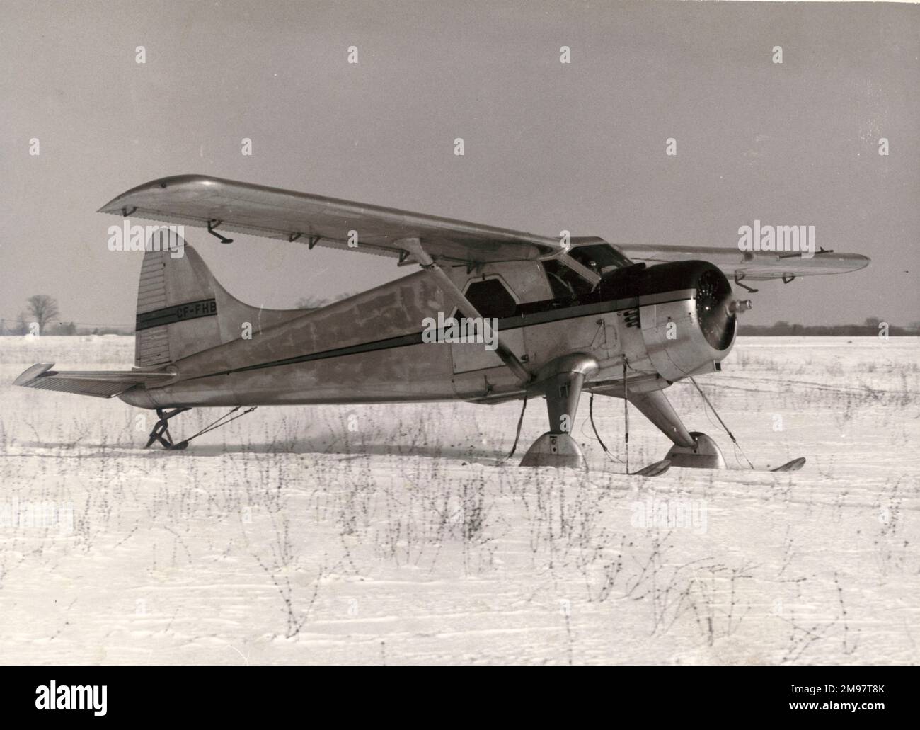 The first prototype de Havilland Canada DHC2 Beaver, CF-FHB-X, fitted ...