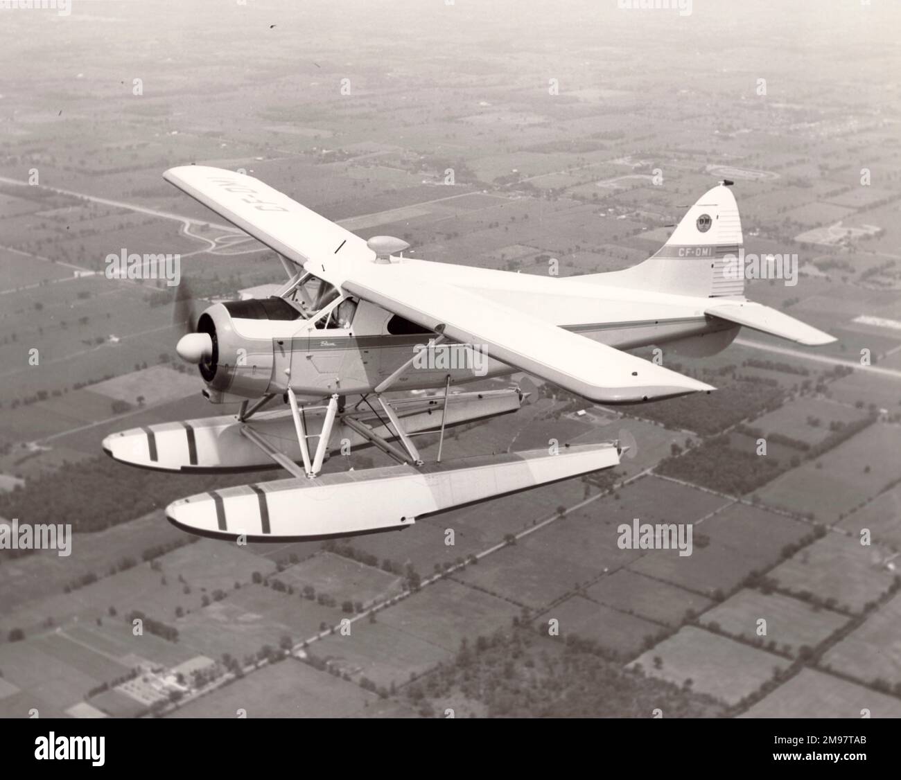 de Havilland Canada DHC2 Beaver Mk1, CF-OMI, fitted with floats Stock ...
