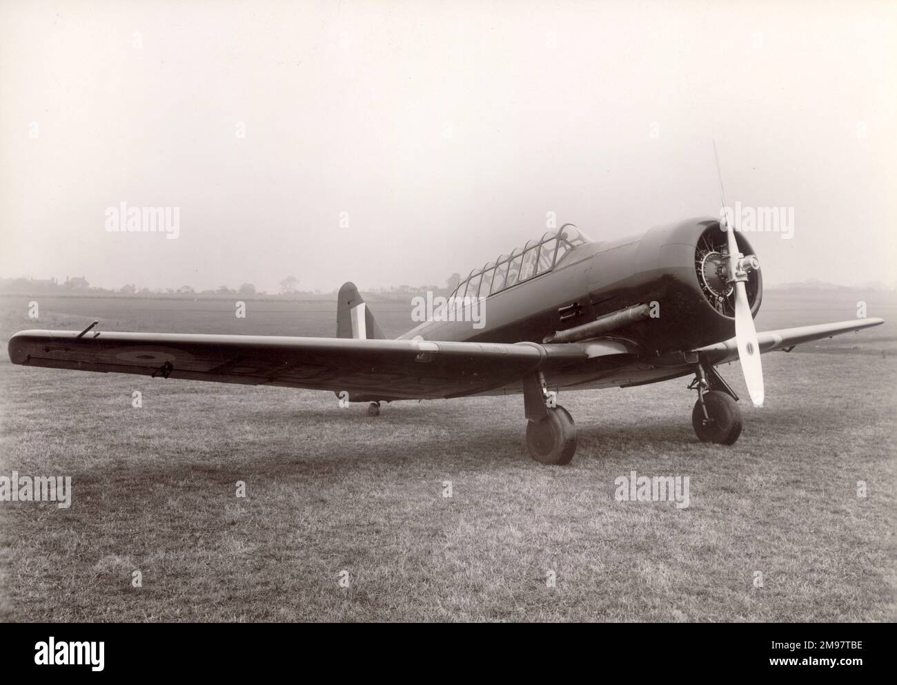 North American Harvard II, BD132, of the RAF Stock Photo - Alamy