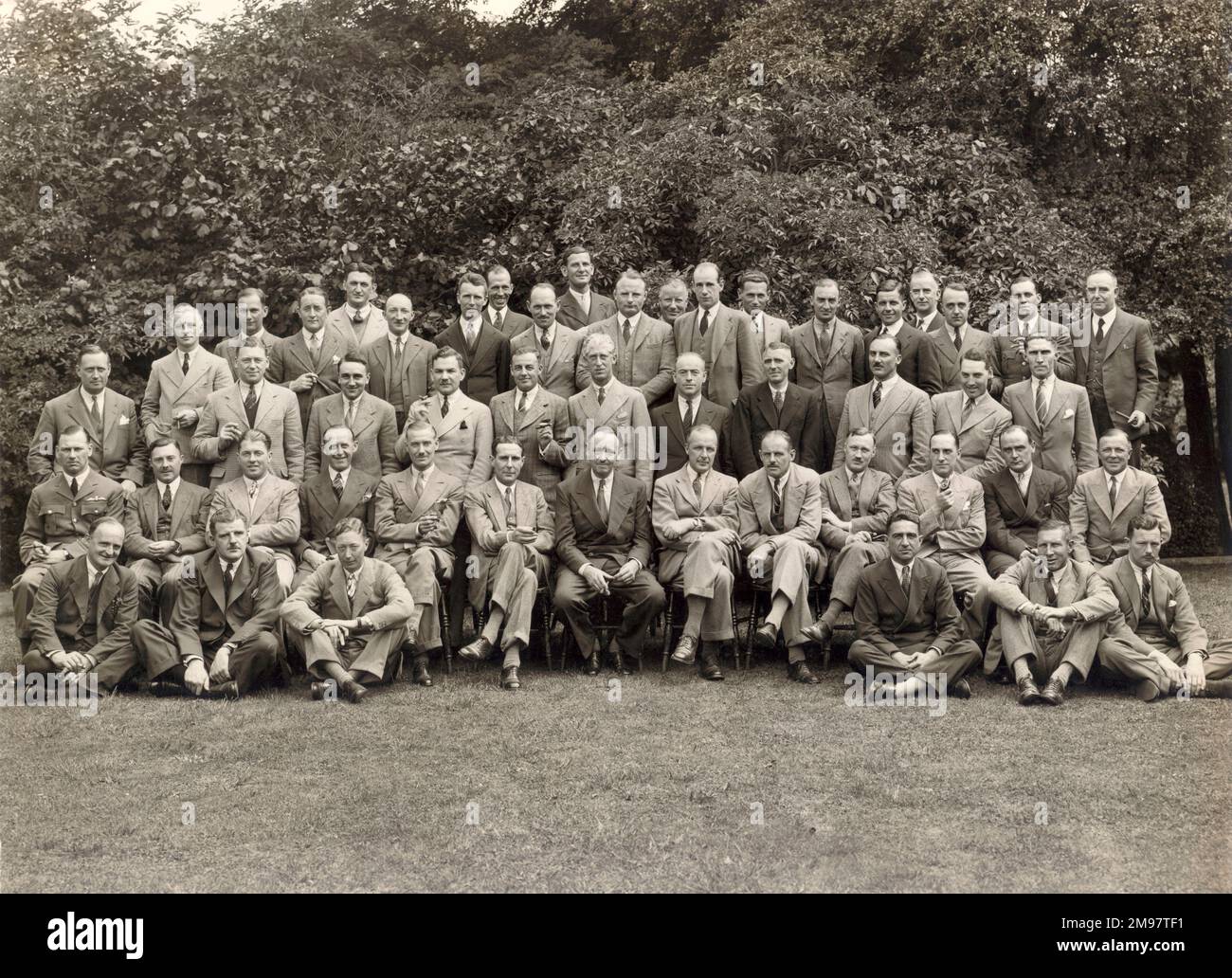 Bristol Staff College group, 1933 Stock Photo - Alamy