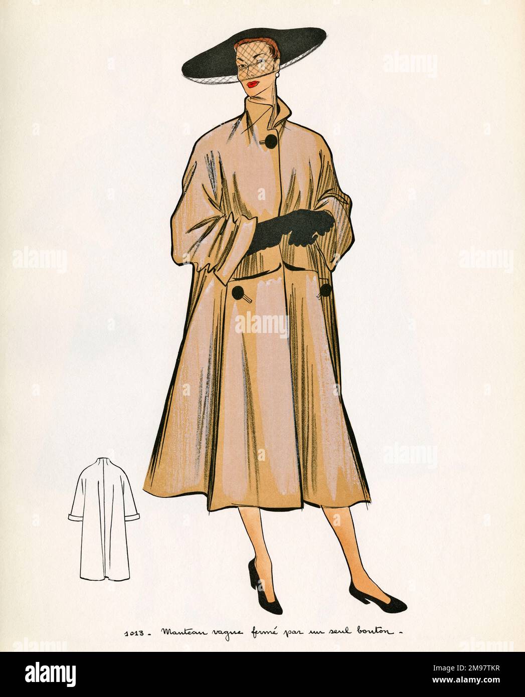 French Fashions - 1950s Stock Photo - Alamy