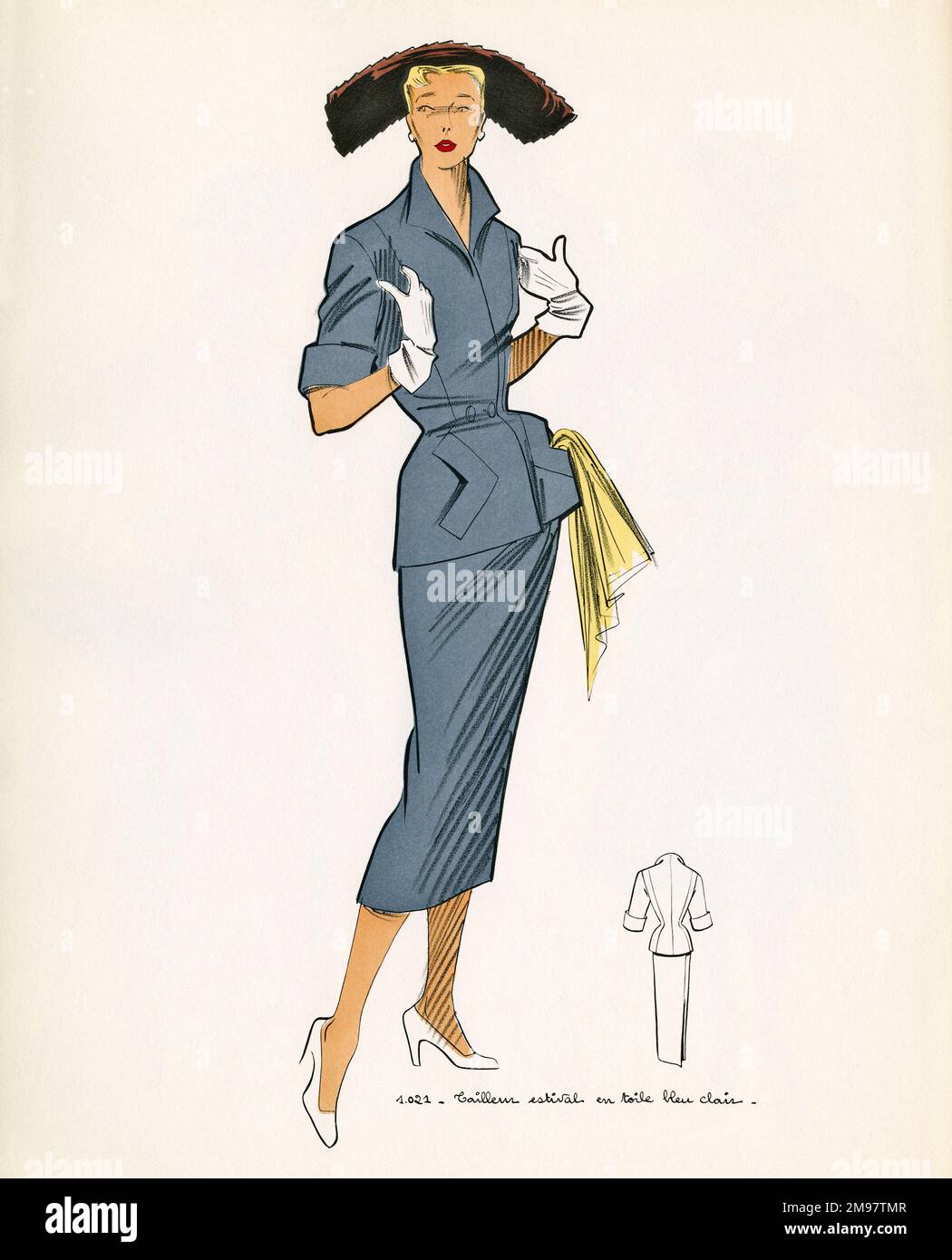 French Fashions - 1950s Stock Photo - Alamy