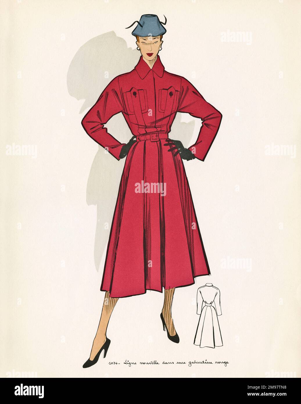 French Fashions - 1950s Stock Photo - Alamy
