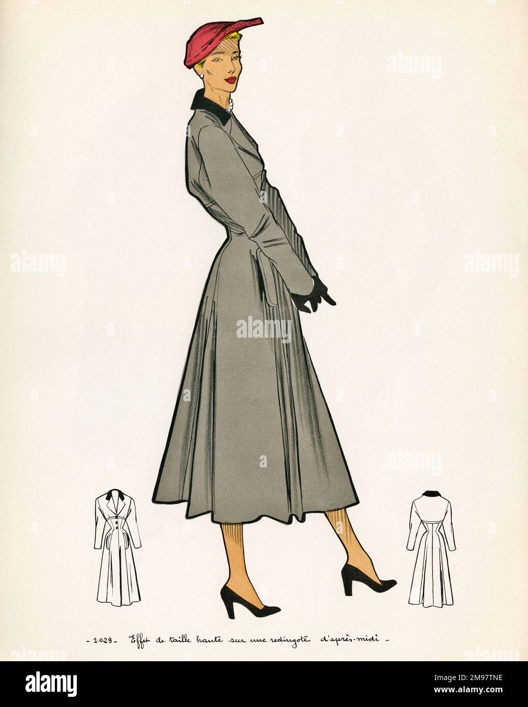 French Fashions - 1950s Stock Photo - Alamy
