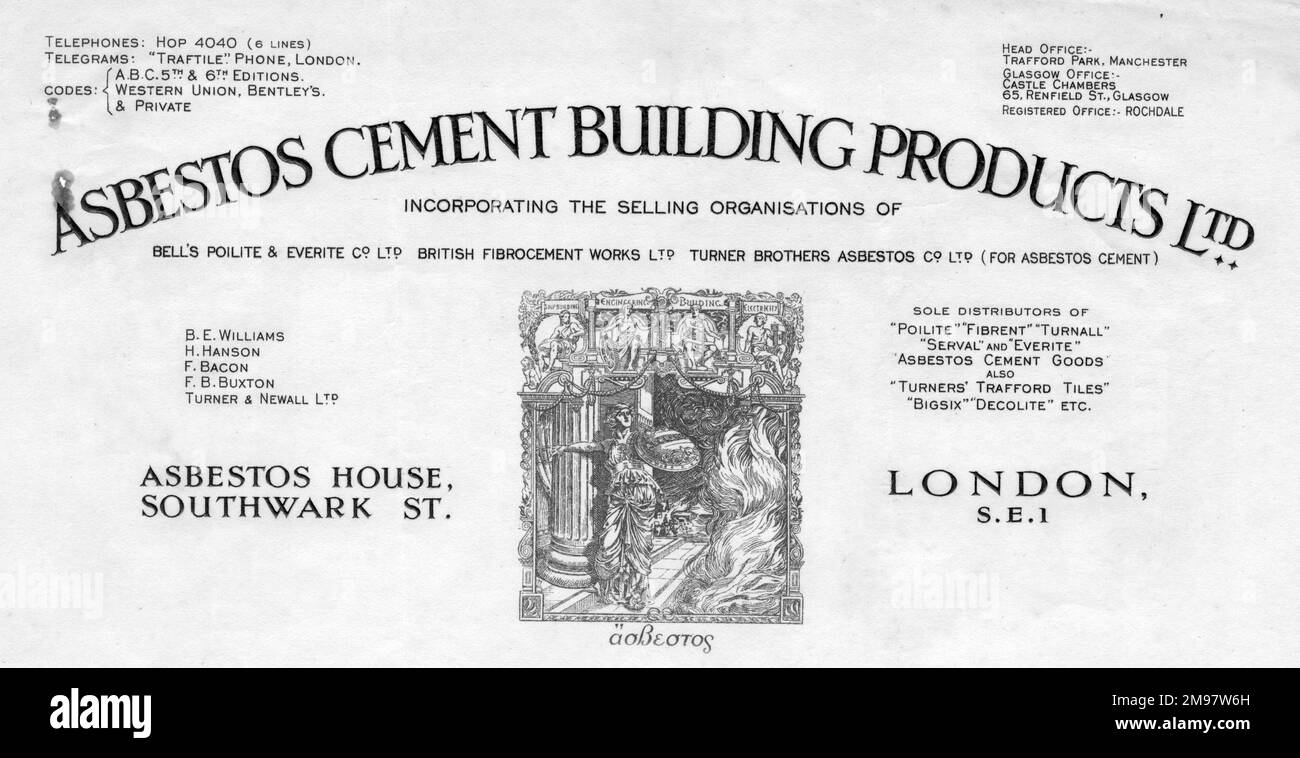 Asbestos fire shield hi-res stock photography and images - Alamy