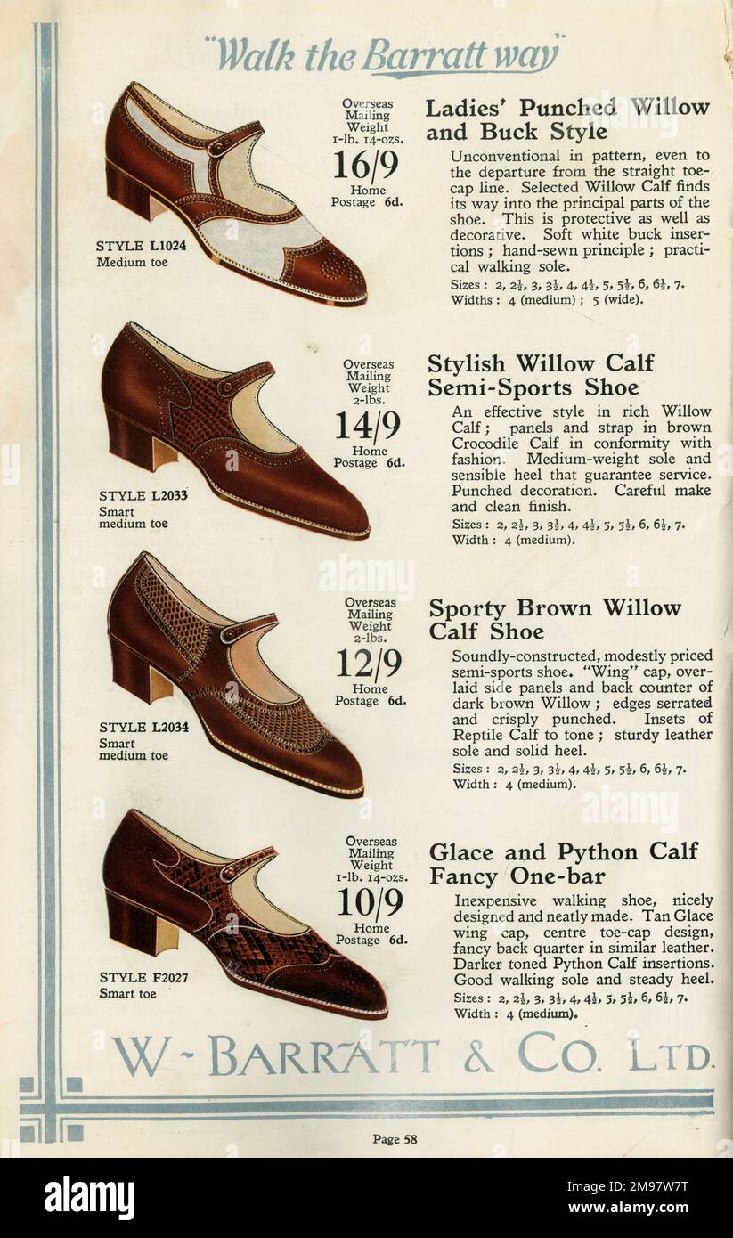 Barratts shoes hi-res stock photography and images - Alamy