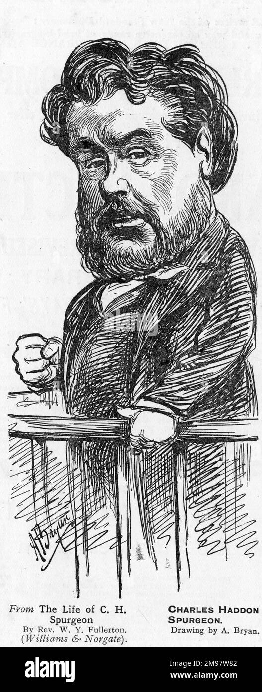 Charles spurgeon Black and White Stock Photos & Images - Alamy