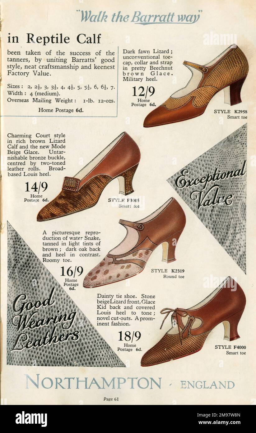 Barratts shoes hi-res stock photography and images - Alamy