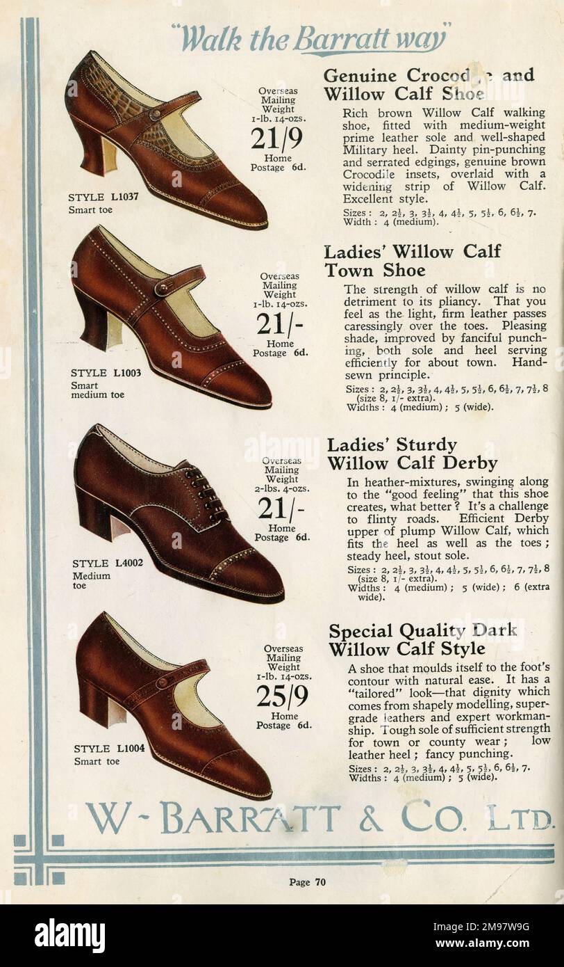 Barratts shoes hi-res stock photography and images - Alamy