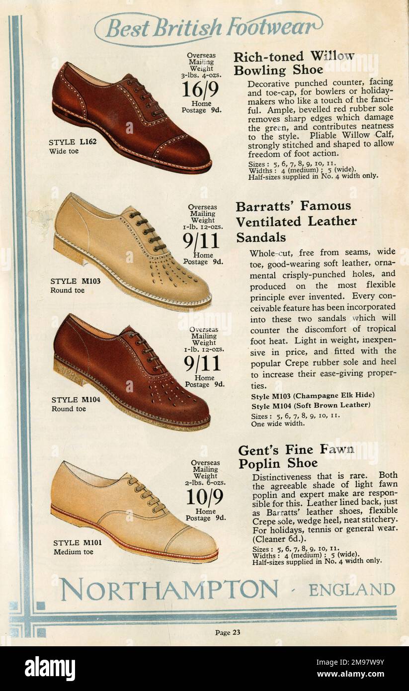 Barratts shoes hi-res stock photography and images - Alamy
