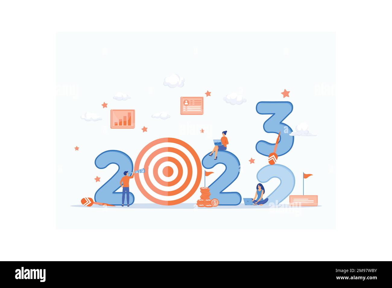 Action plan 2023 Stock Vector Images - Alamy