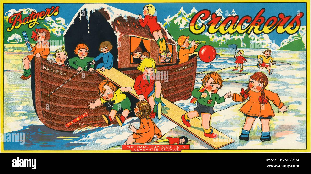 Batger's Christmas Crackers, Noah's Ark Stock Photo - Alamy