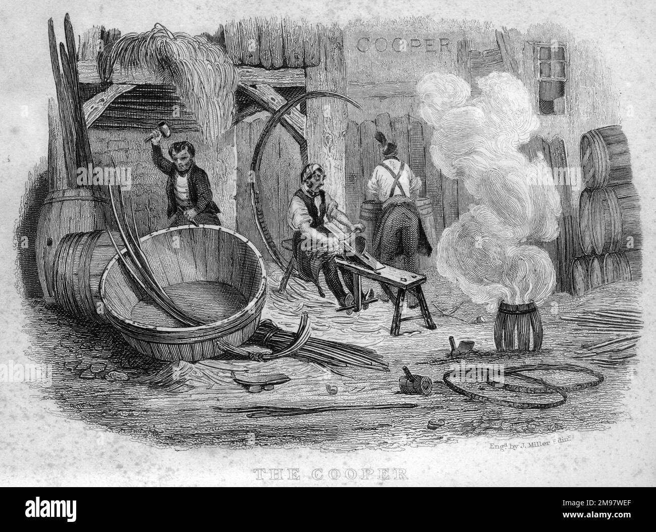 Coopers making barrels hi-res stock photography and images - Alamy