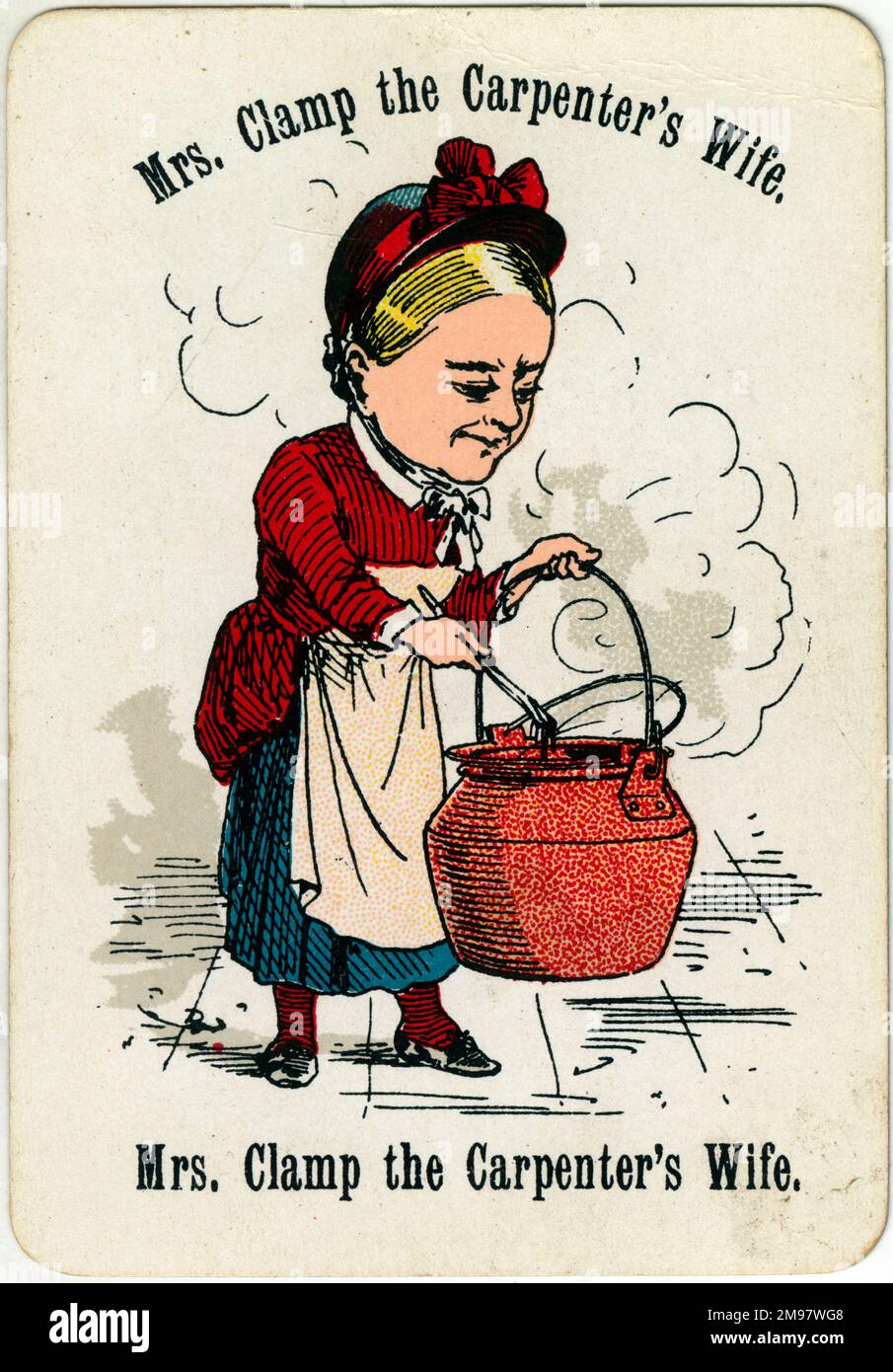 Cheery Families - Mrs Clamp the Carpenter's Wife Stock Photo - Alamy