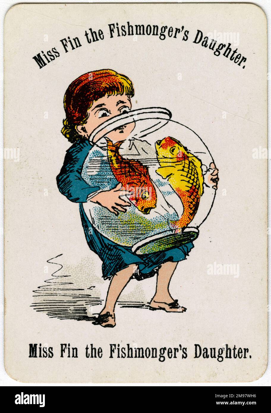 Cheery Families - Miss Fin the Fishmonger's Daughter Stock Photo - Alamy