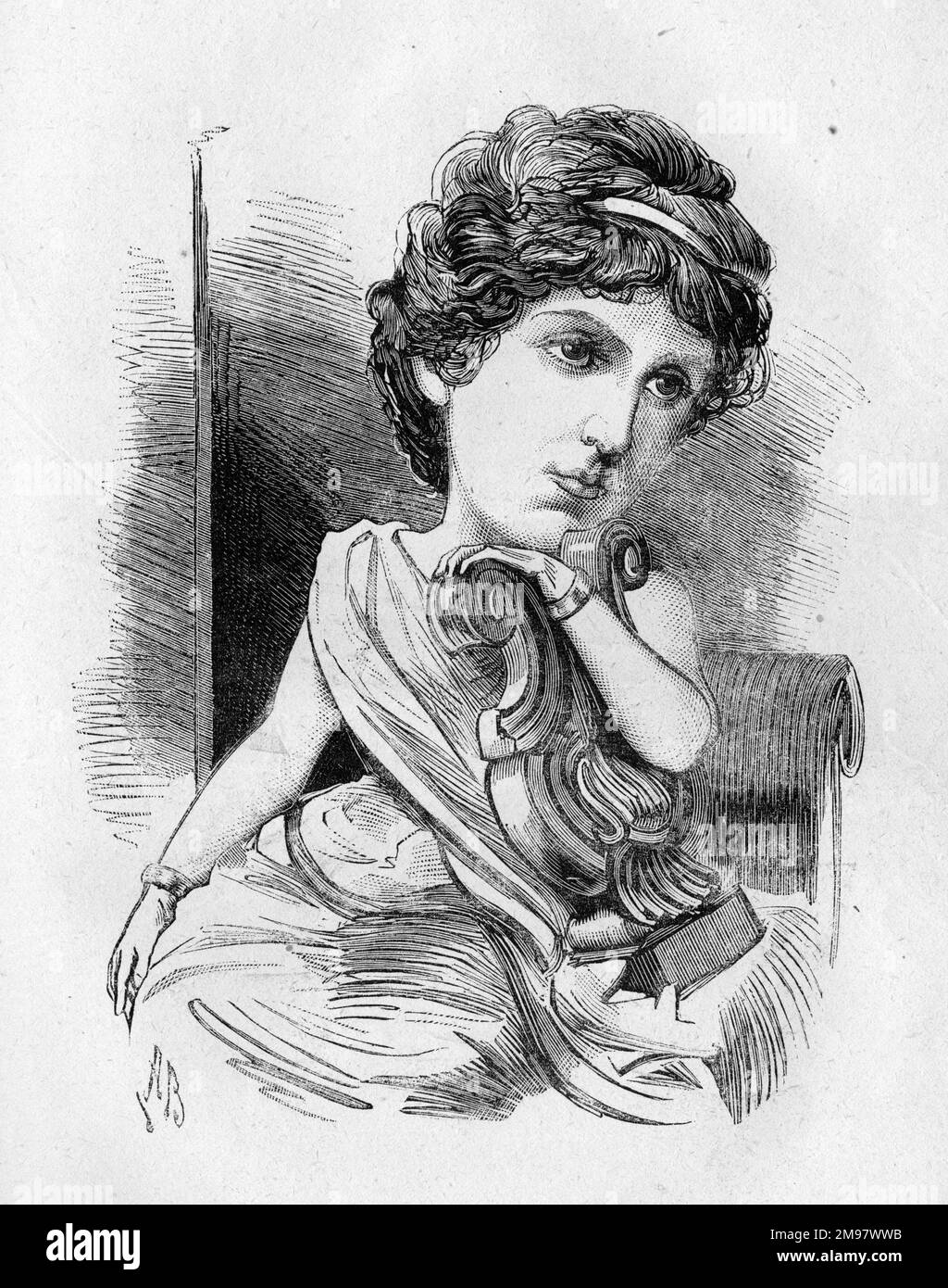 Portrait of Marie Roze (Maria Hippolyte Ponsin, 1846-1926), French ...