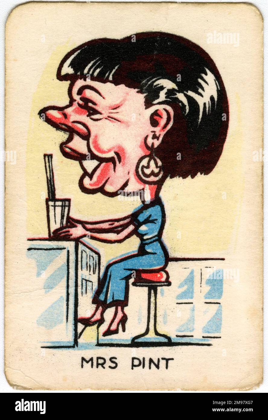 Women cards 1930s hi-res stock photography and images - Alamy