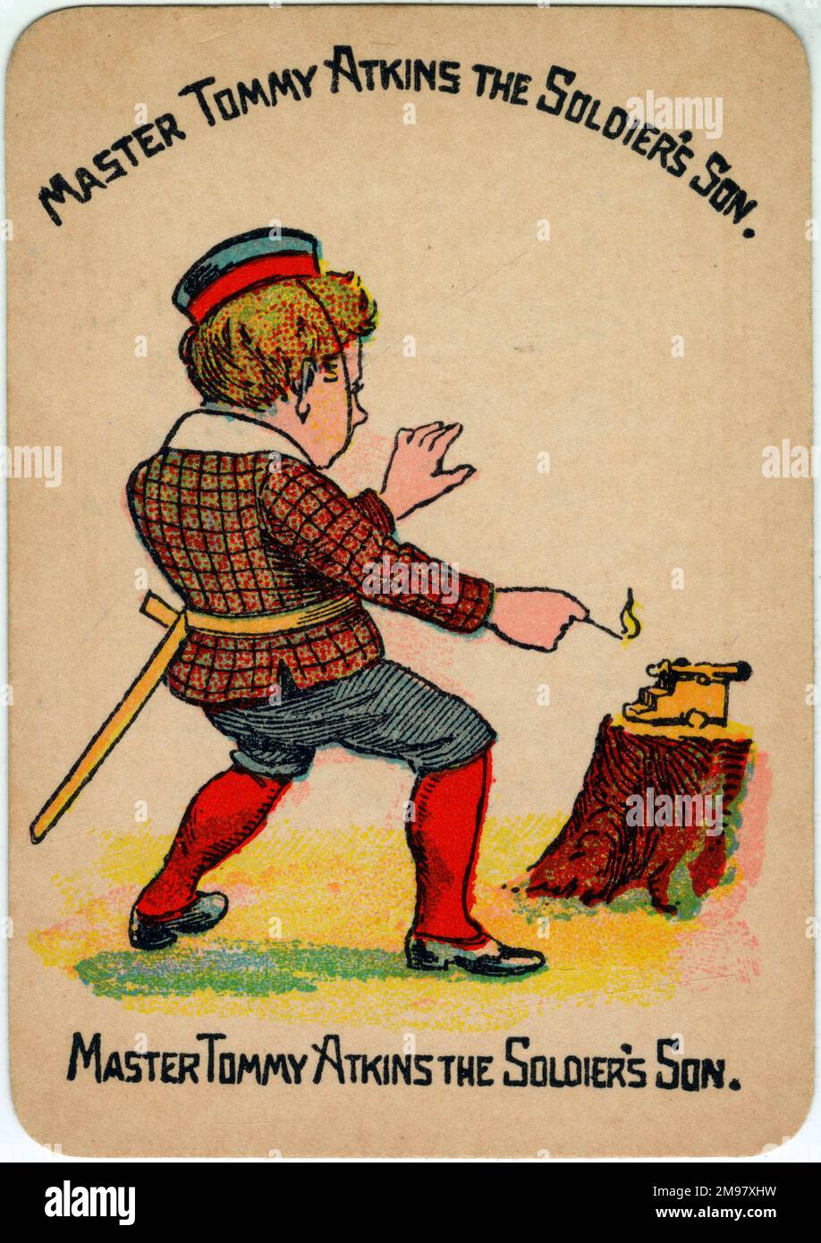 Happy Families Playing Cards - Master Tommy Atkins the Soldier's Son ...