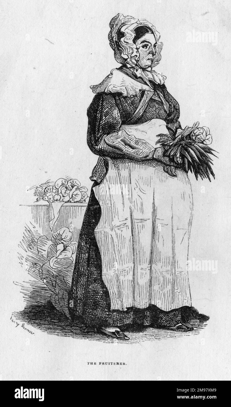 Fruiterer Black and White Stock Photos & Images - Alamy