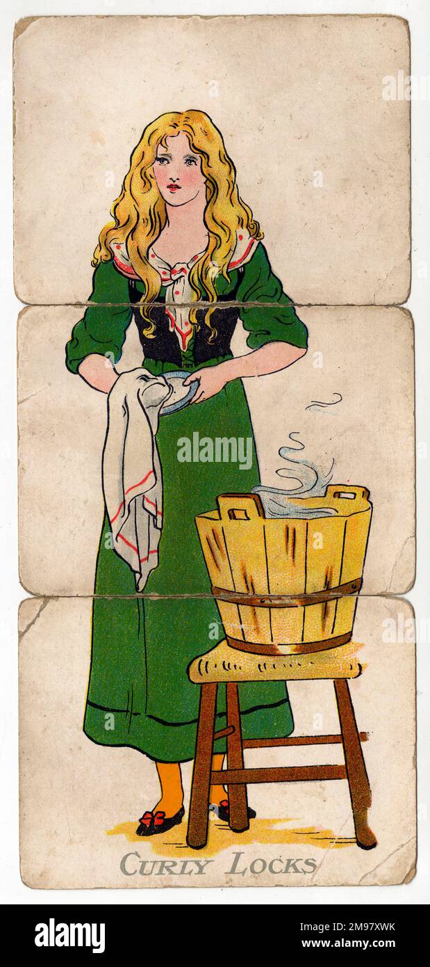 Little Folk Misfitz - Curly Locks Stock Photo - Alamy