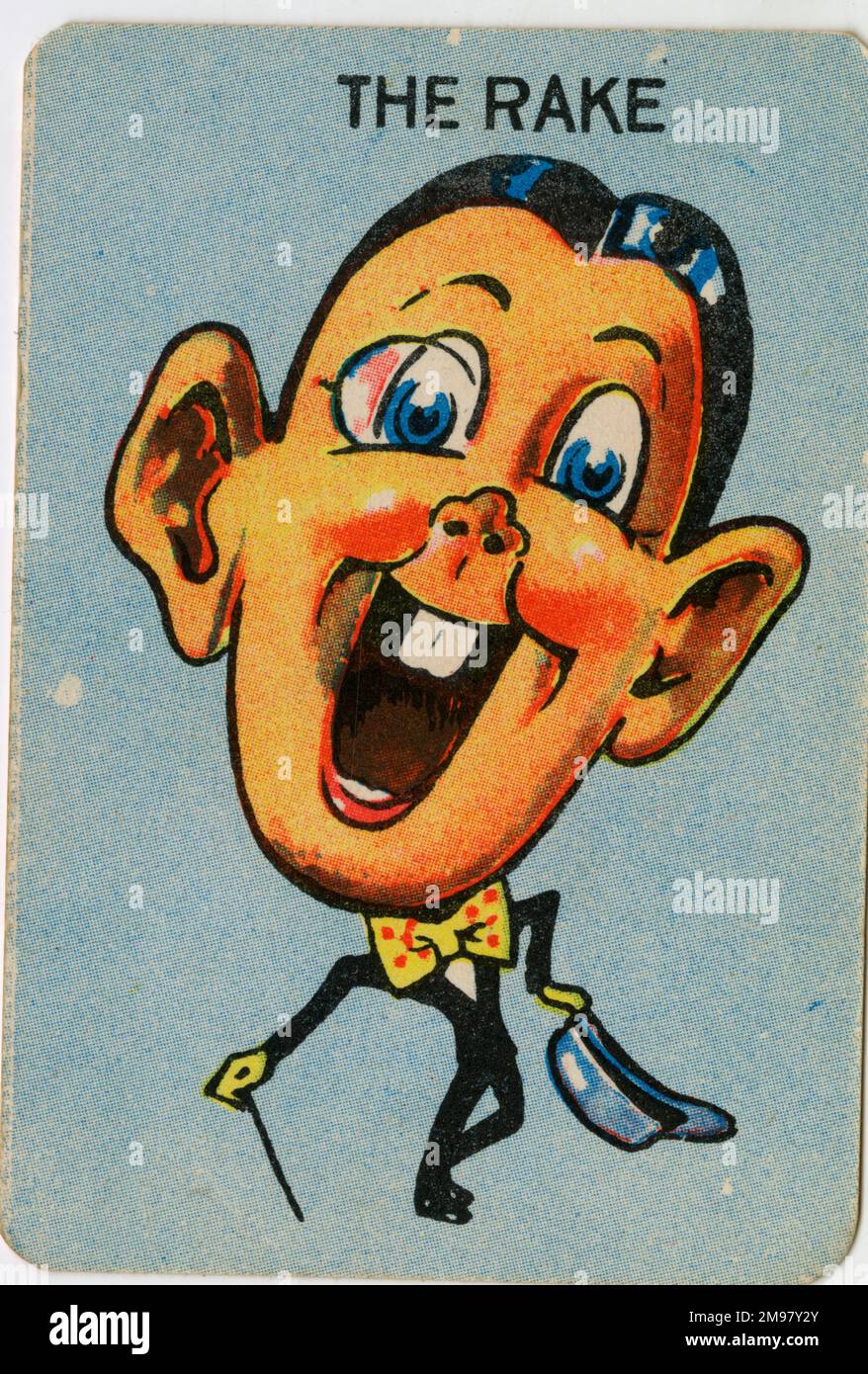 Old Maid card - The Rake Stock Photo - Alamy