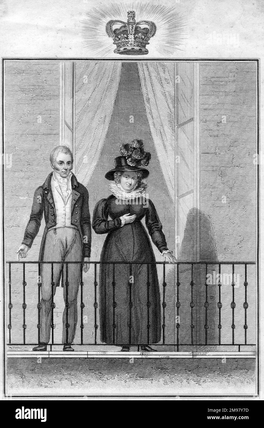 Georgian balcony Black and White Stock Photos & Images - Alamy