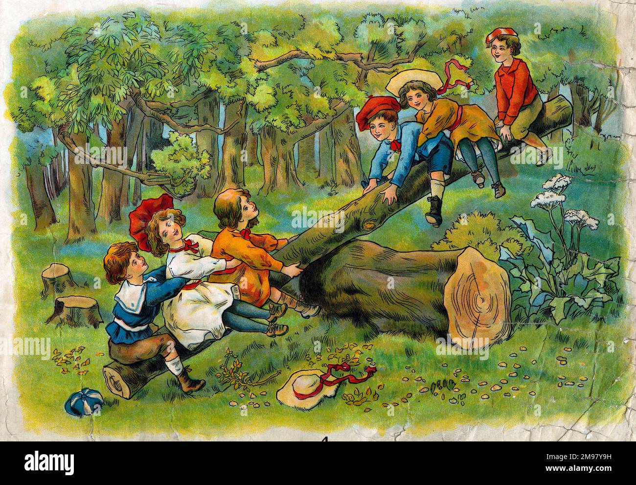 Historical seesaw hi-res stock photography and images - Alamy