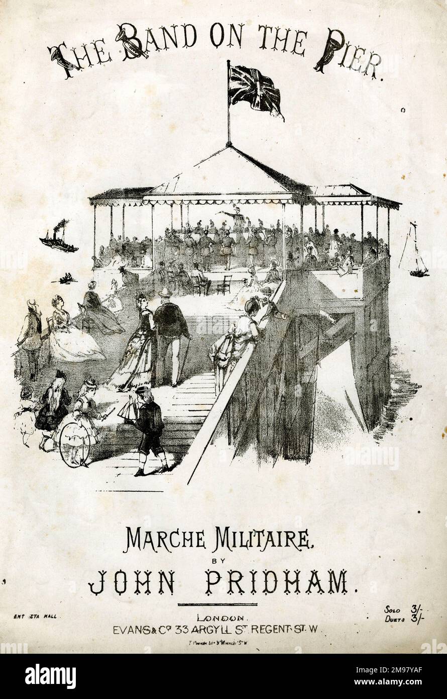 1860s sheet music hi-res stock photography and images - Alamy