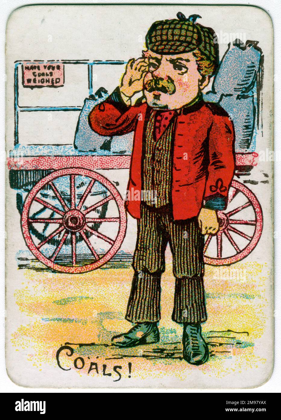 Coal delivery man hi-res stock photography and images - Alamy