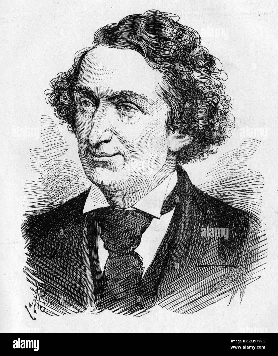 Portrait of George Honey (1822-1880), popular singer, comedian and ...