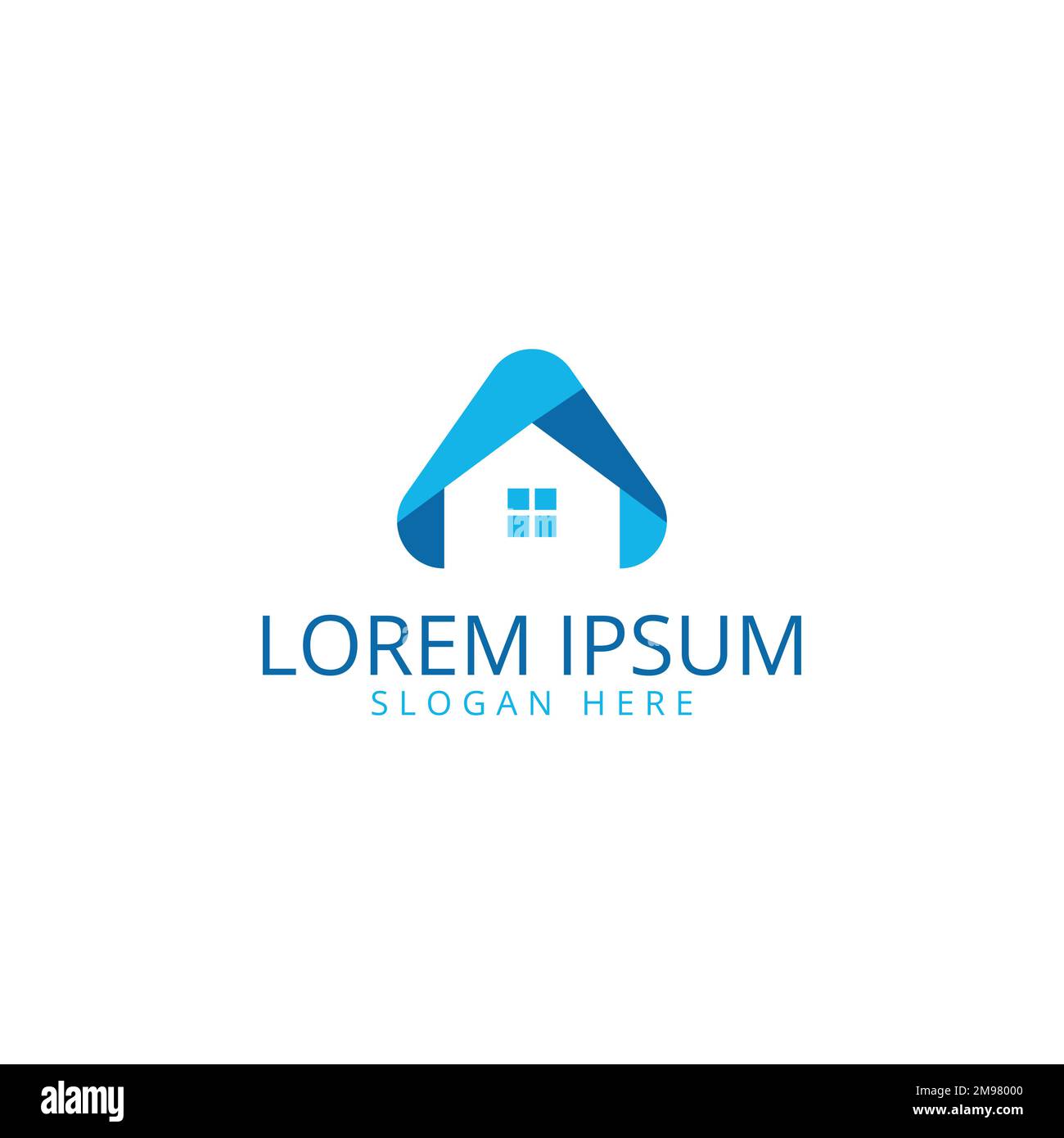 Initial letter a and house logo design template vector. logo designs ...