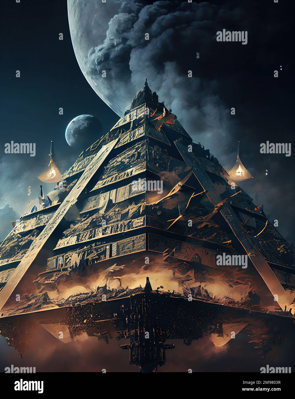 Fantasy Pyramid Art