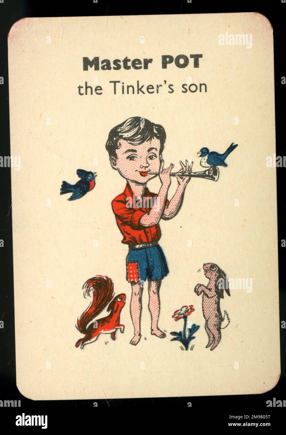 Gibbs Happy Families - Master Pot the Tinker's son Stock Photo - Alamy