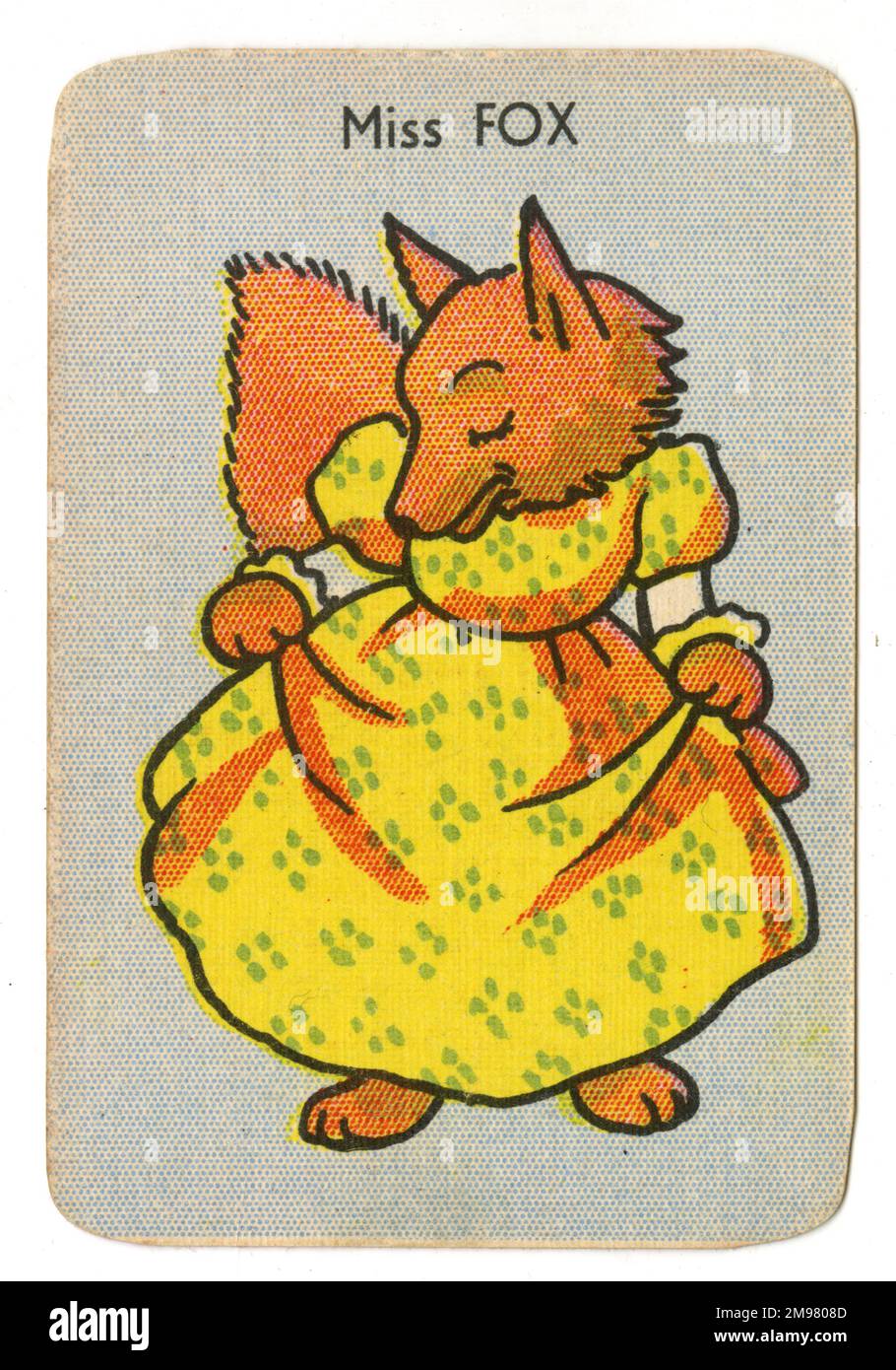 Happy Families Animals - Miss Fox Stock Photo - Alamy