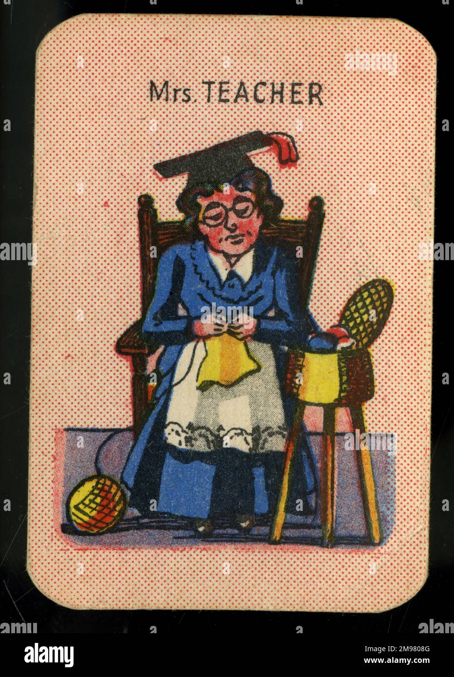 Happy Families - Mrs Teacher Stock Photo - Alamy