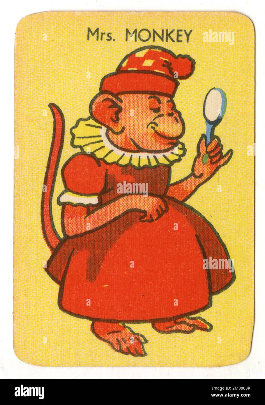 Happy Families Animals - Mrs Monkey Stock Photo - Alamy