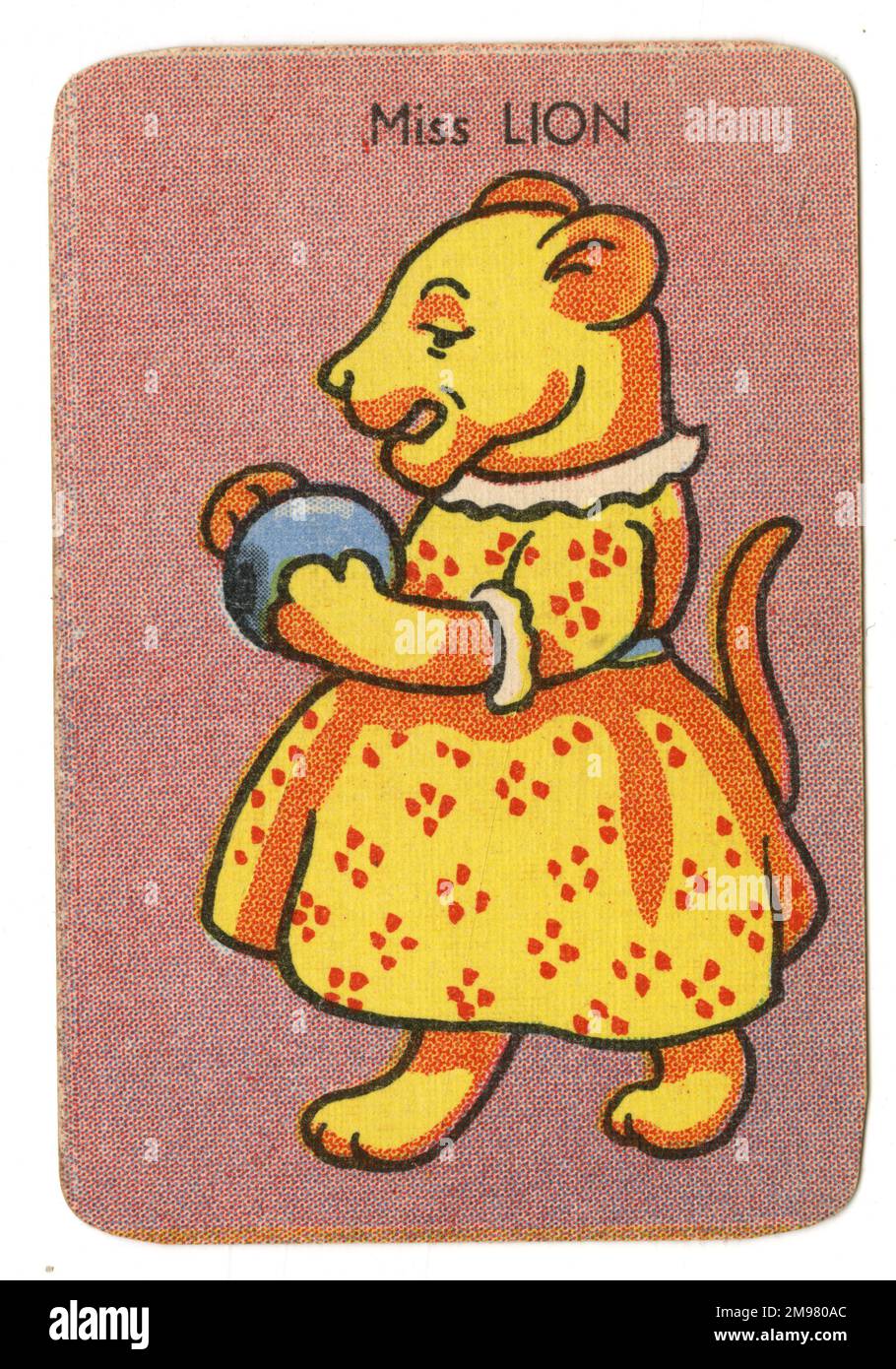 Happy Families Animals - Miss Lion Stock Photo - Alamy